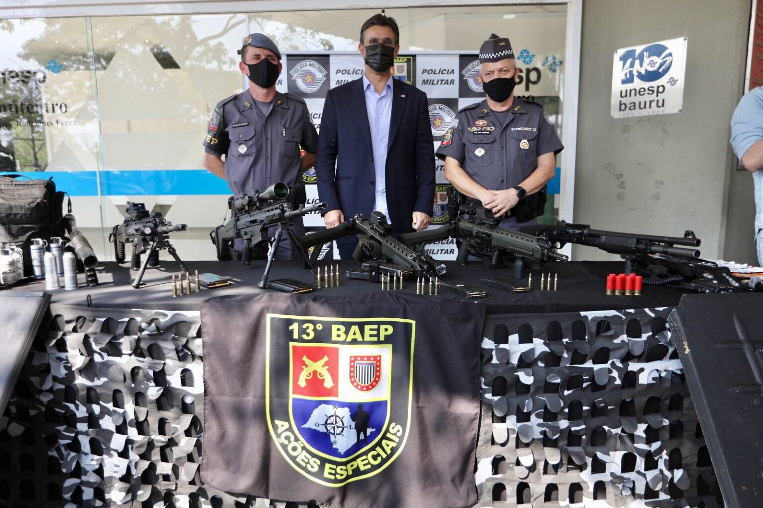 BAEP BAURU É INAUGURADO OFICIALMENTE PELO GOVERNO DE SP - HORA H Notícia